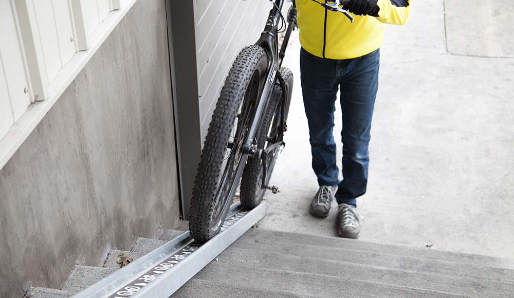 Announcing the Bicycle Access Ramp: A Stairway for Your Bike – Saris ...