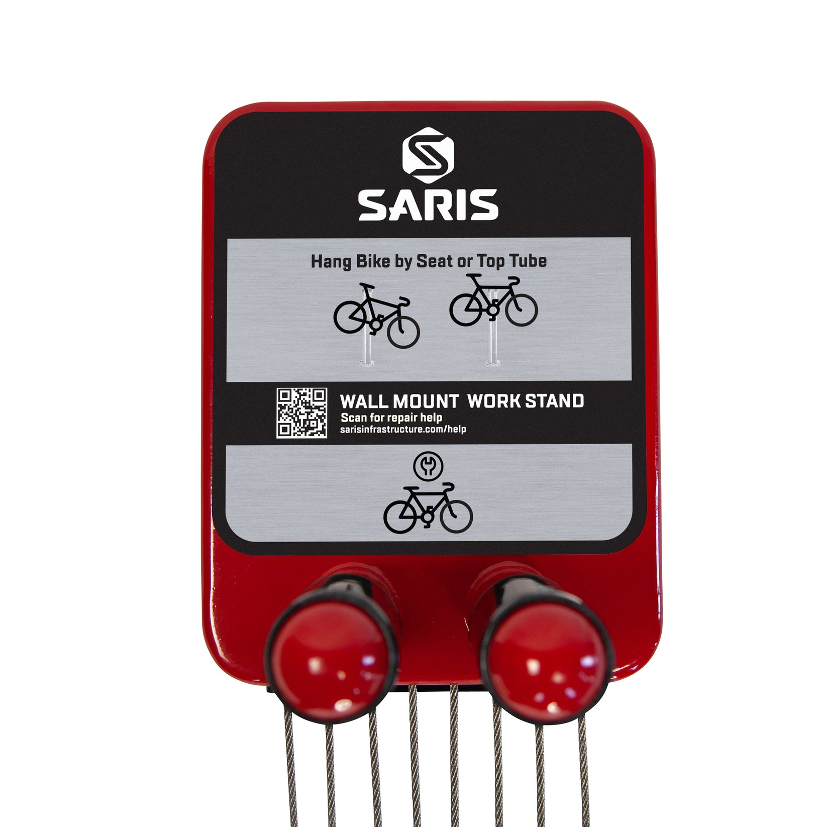 Wall Mounted Public Work Stand - Compact Bike Repair Station | Saris ...